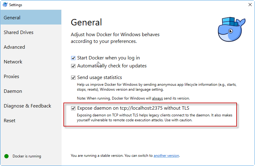 Connect Docker with PyCharm